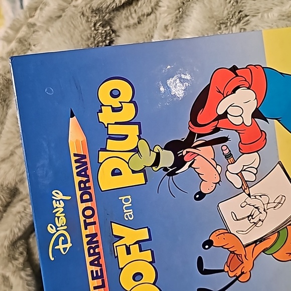 Disney | Other | Learn To Draw Goofy And Pluto Book | Poshmark
